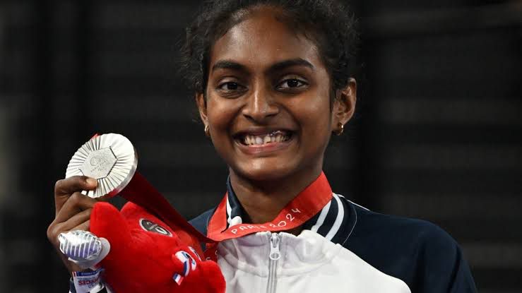 Thulasimathi Murugesan created history and won the silver medal in ...