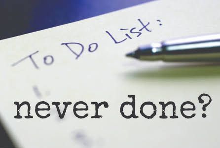 My To-do list which never gets done – daneelyunus