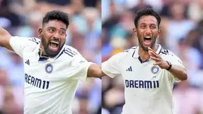 India won the last test match by 6 runs with England and tied the ...